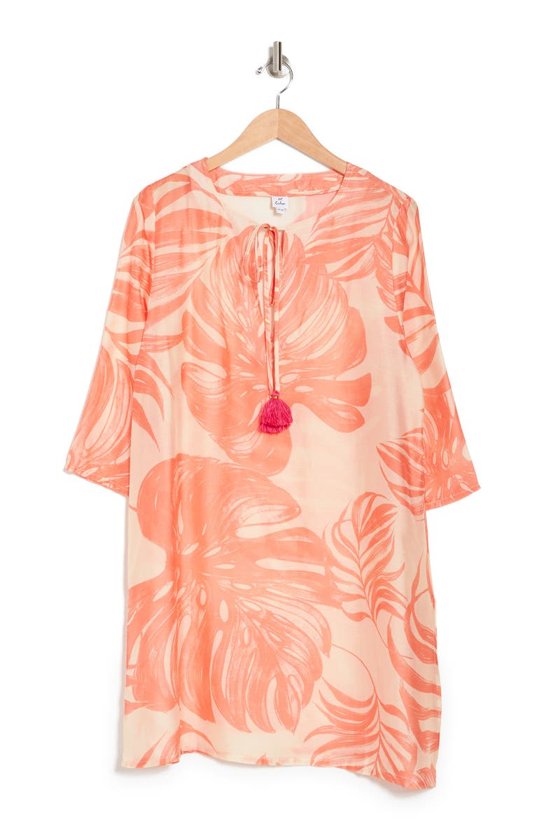 Echo Palm Leaf Cabana Caftan | Nordstromrack
