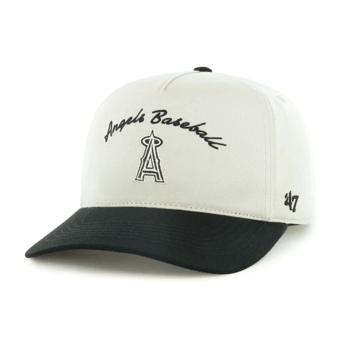 '47 Men's '47 Cream Los Angeles Angels Stable Hitch Adjustable Hat ...