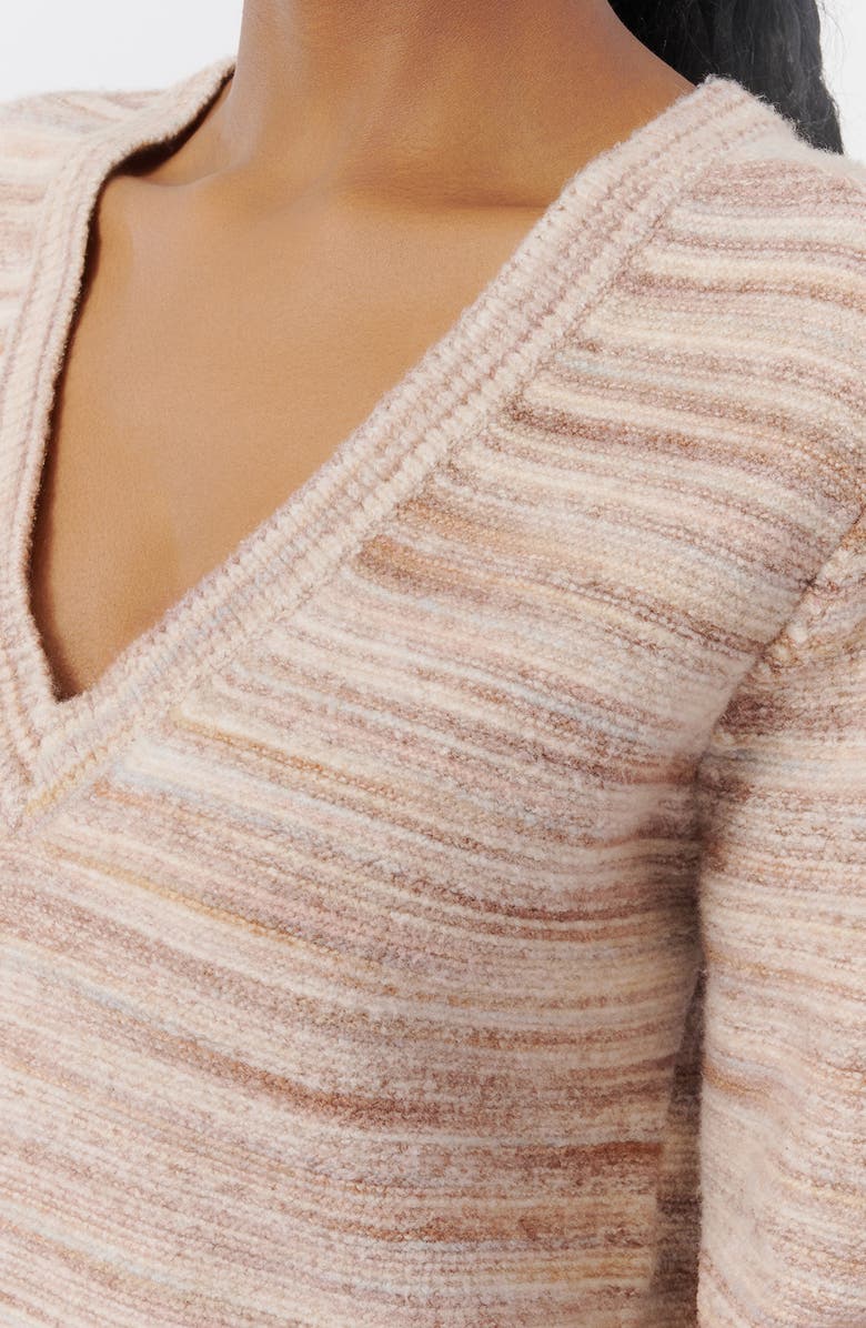 ATM Anthony Thomas Melillo Space Dye V-Neck Sweater | Nordstromrack