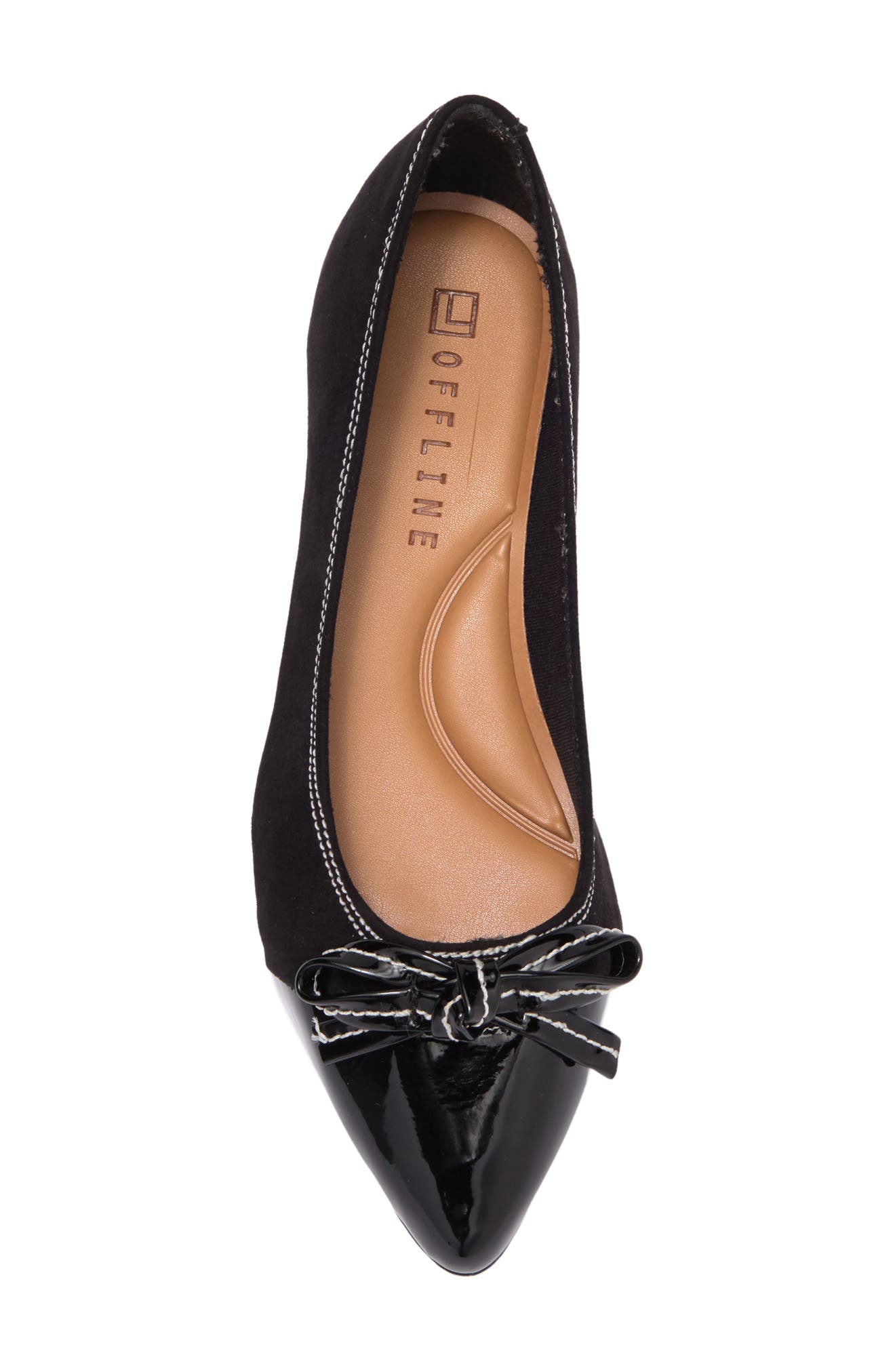 OFFLINE Patent Cap Toe Ballet Flat | Nordstromrack