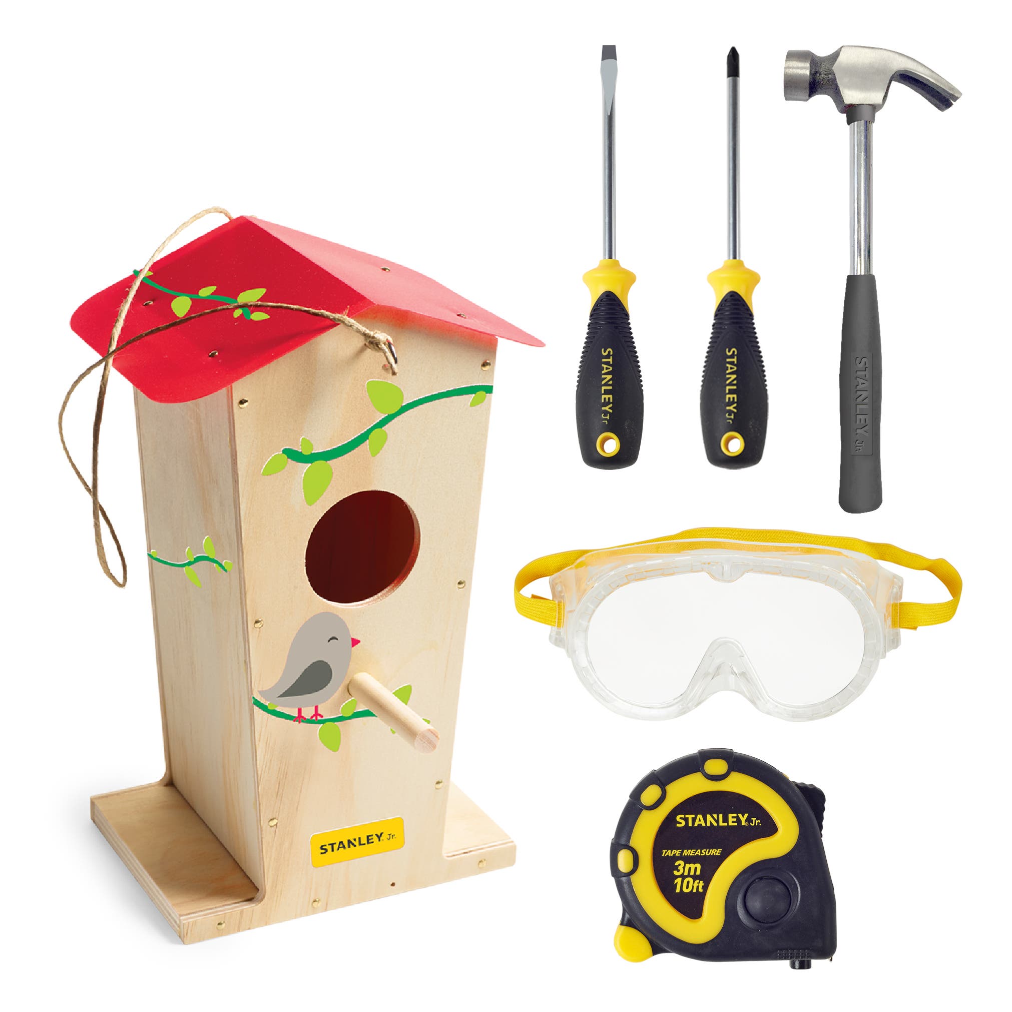 Stanley Jr. Tall Birdhouse kit+5-piece tool set | Nordstrom
