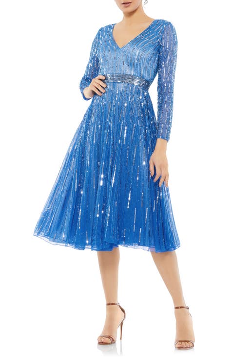 Blue Cocktail & Party Dresses