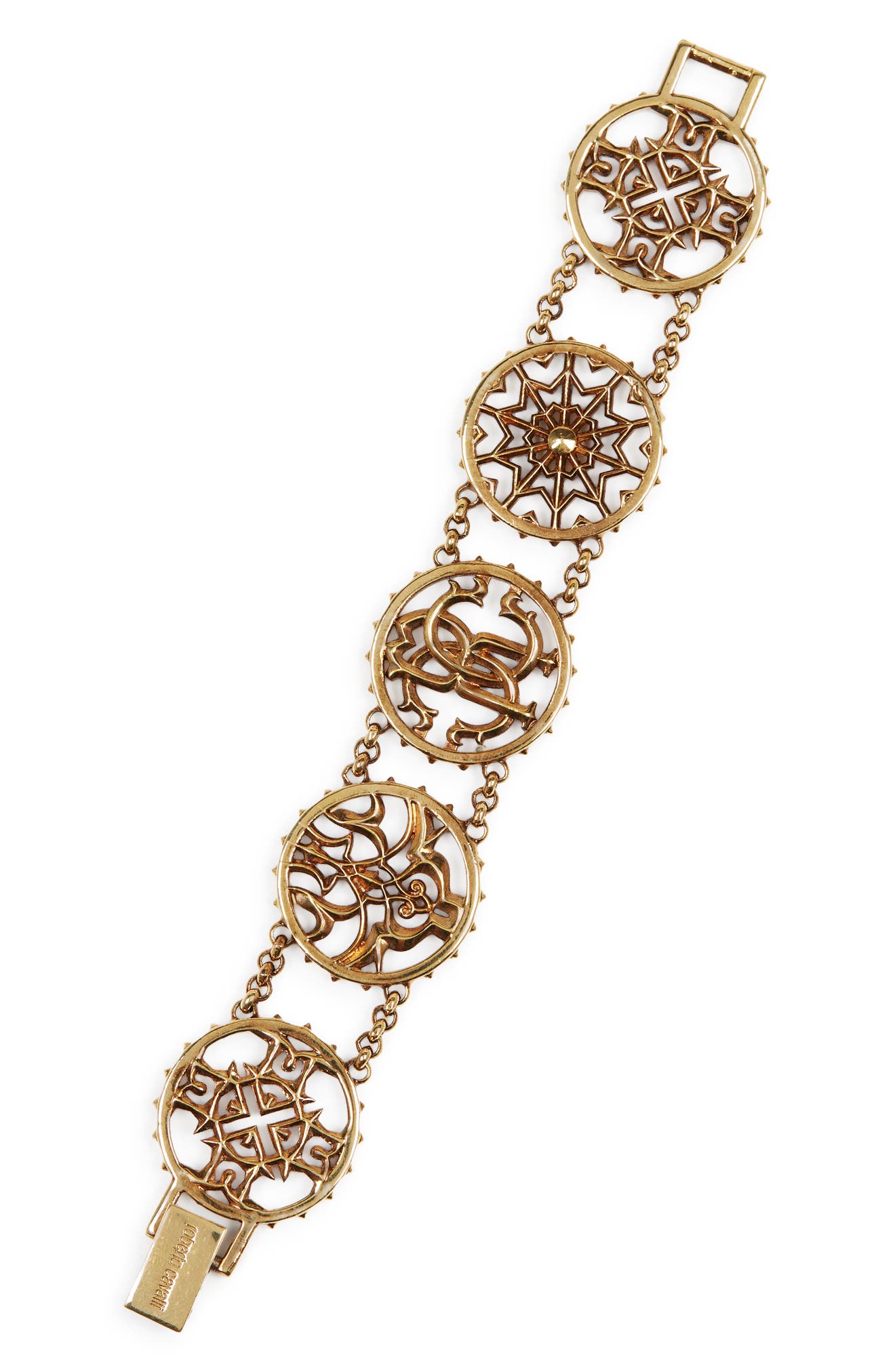 Roberto Cavalli Imitation Jewel Medallion Bracelet | Nordstromrack