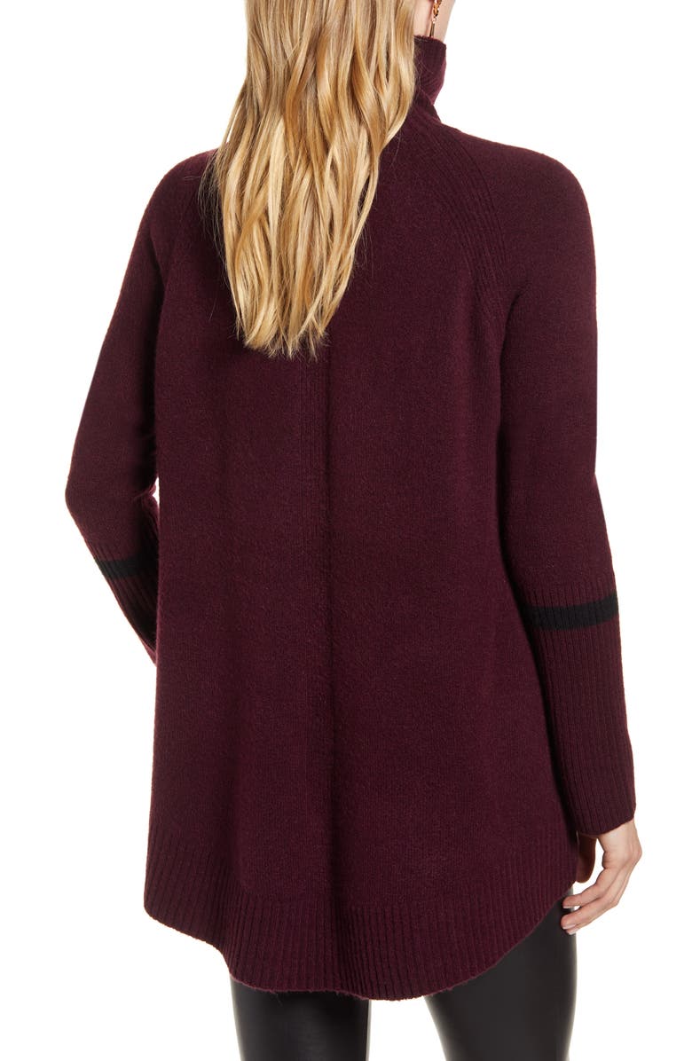 Halogen® High Low Oversize Wool Blend Sweater | Nordstromrack