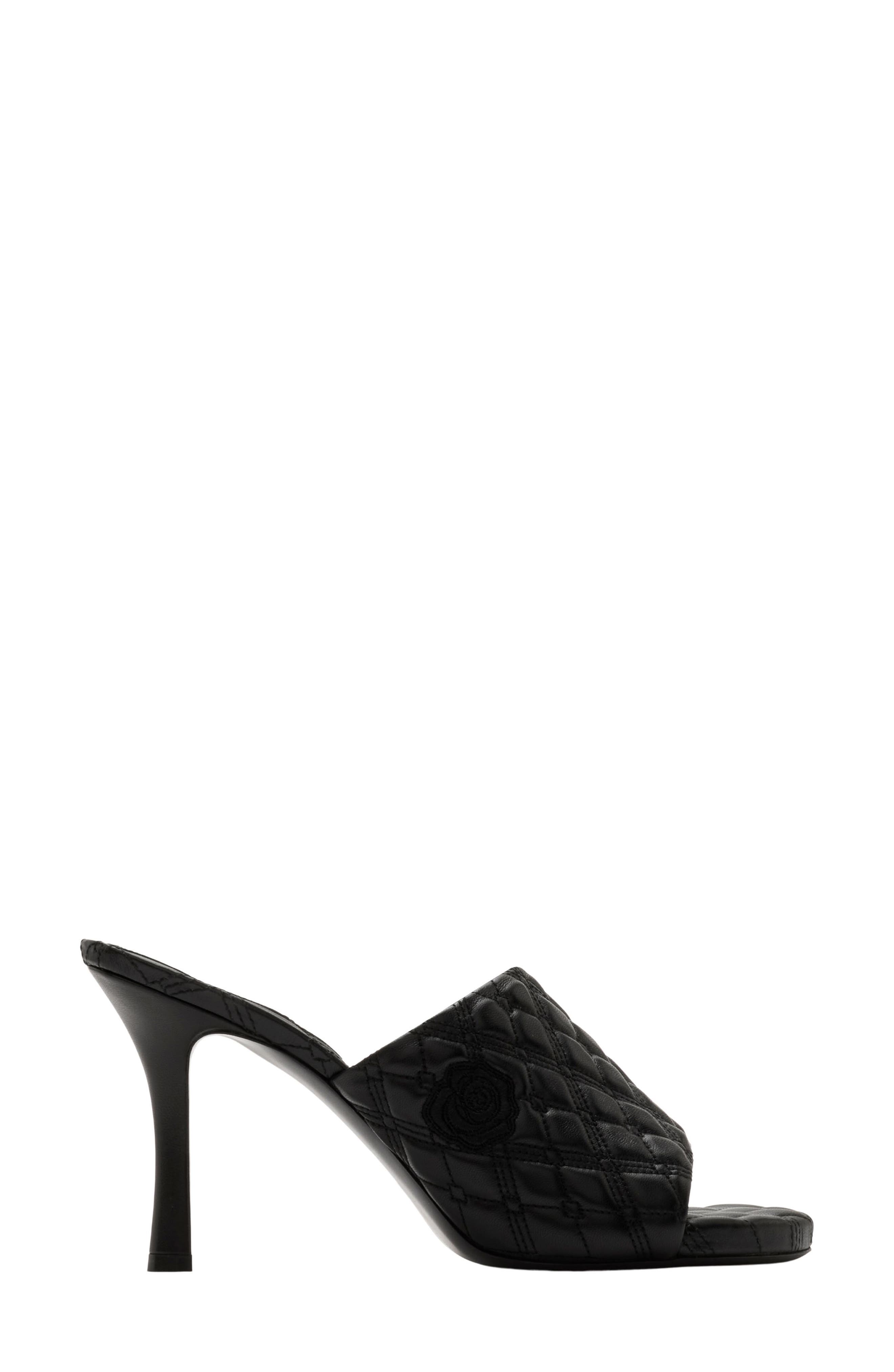Burberry Quilted Slide Sandal (Women) | Nordstrom