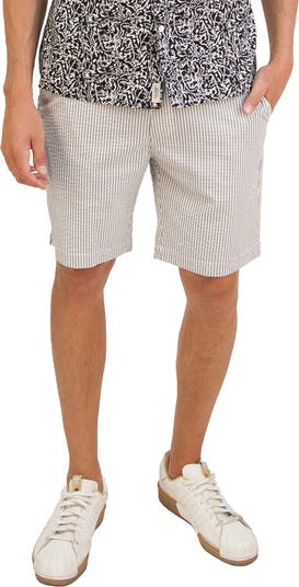 Civil Society Jagger Striped Seersucker Shorts | Nordstromrack