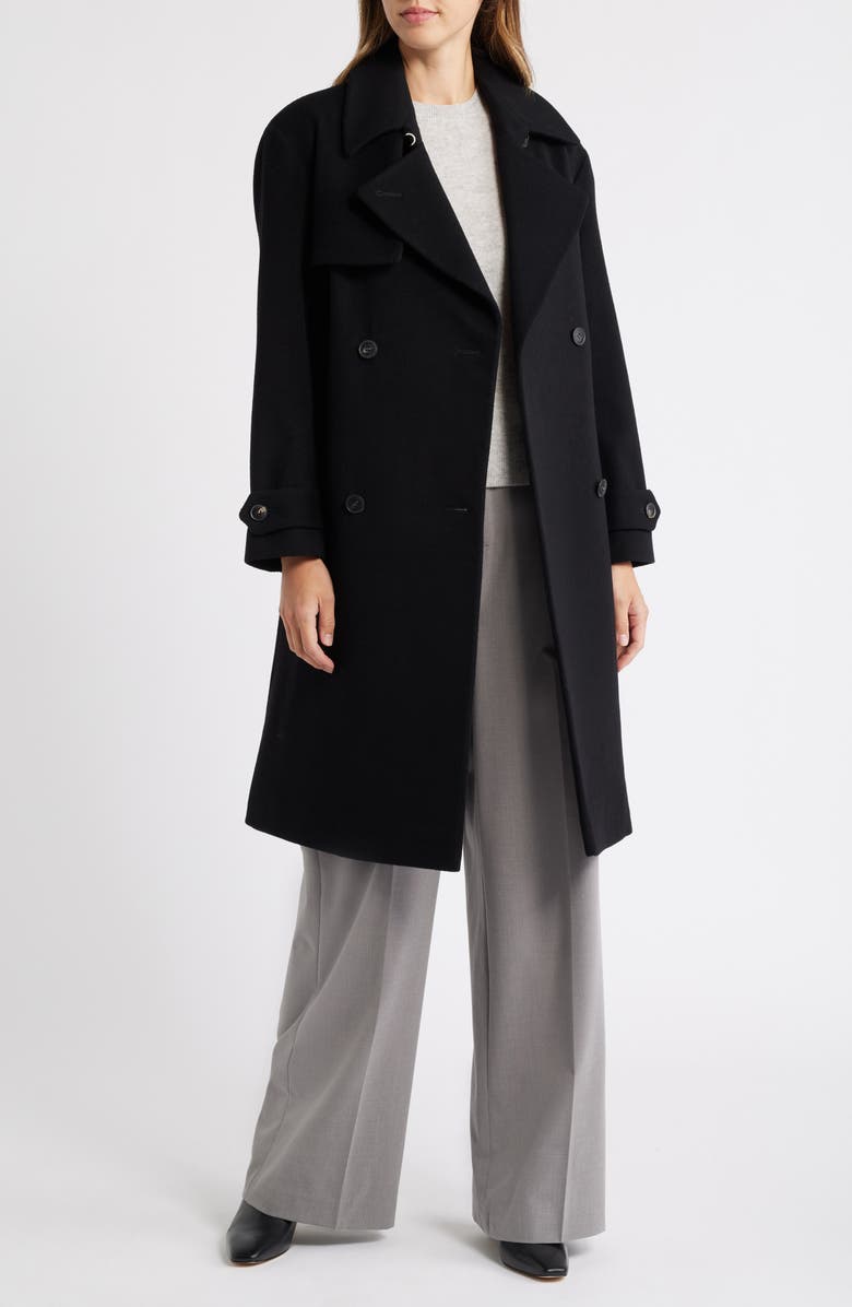 Fleurette Paxton Wool Trench Coat | Nordstromrack
