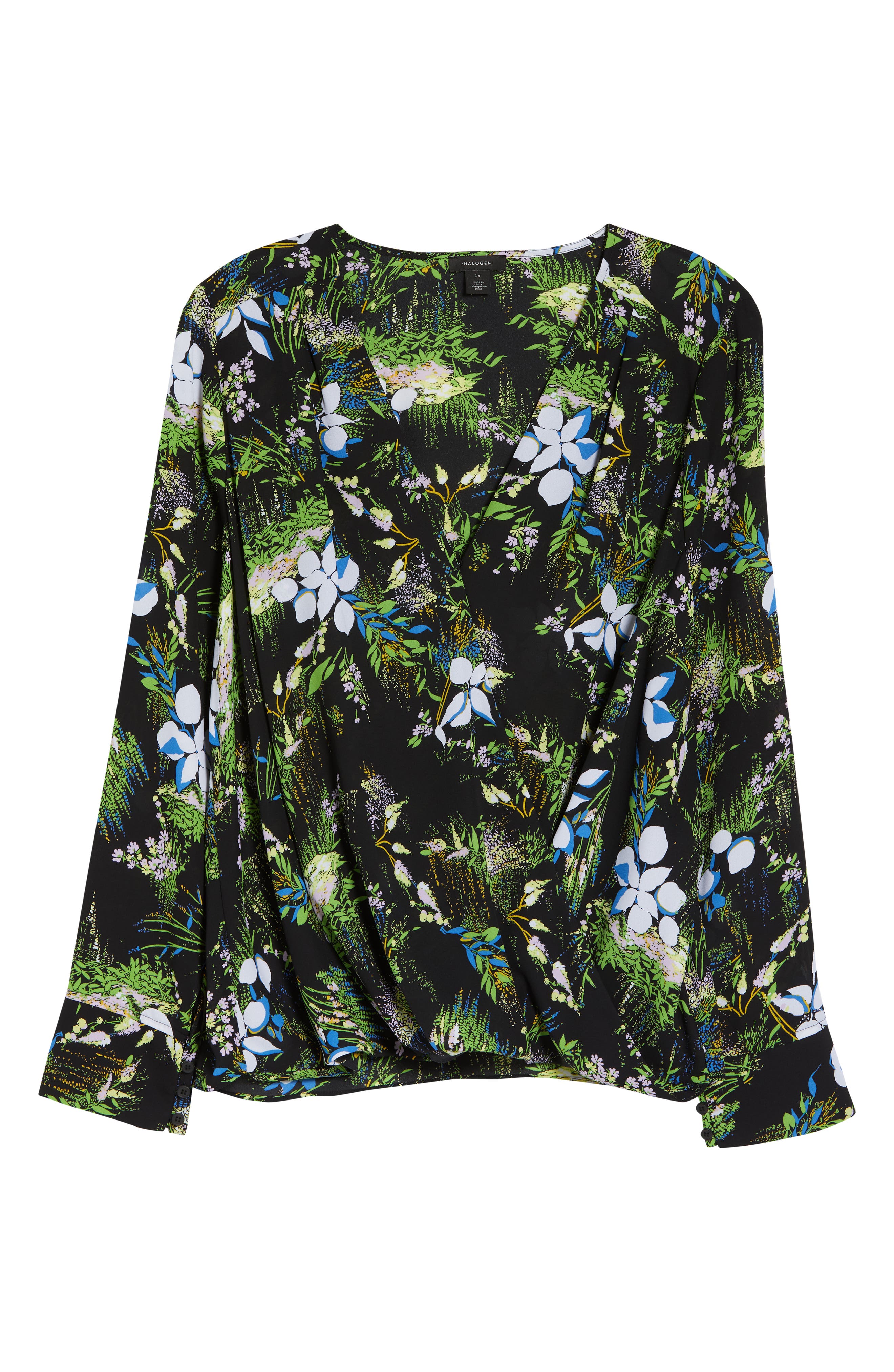 Halogen® Cross Front Blouse | Nordstrom