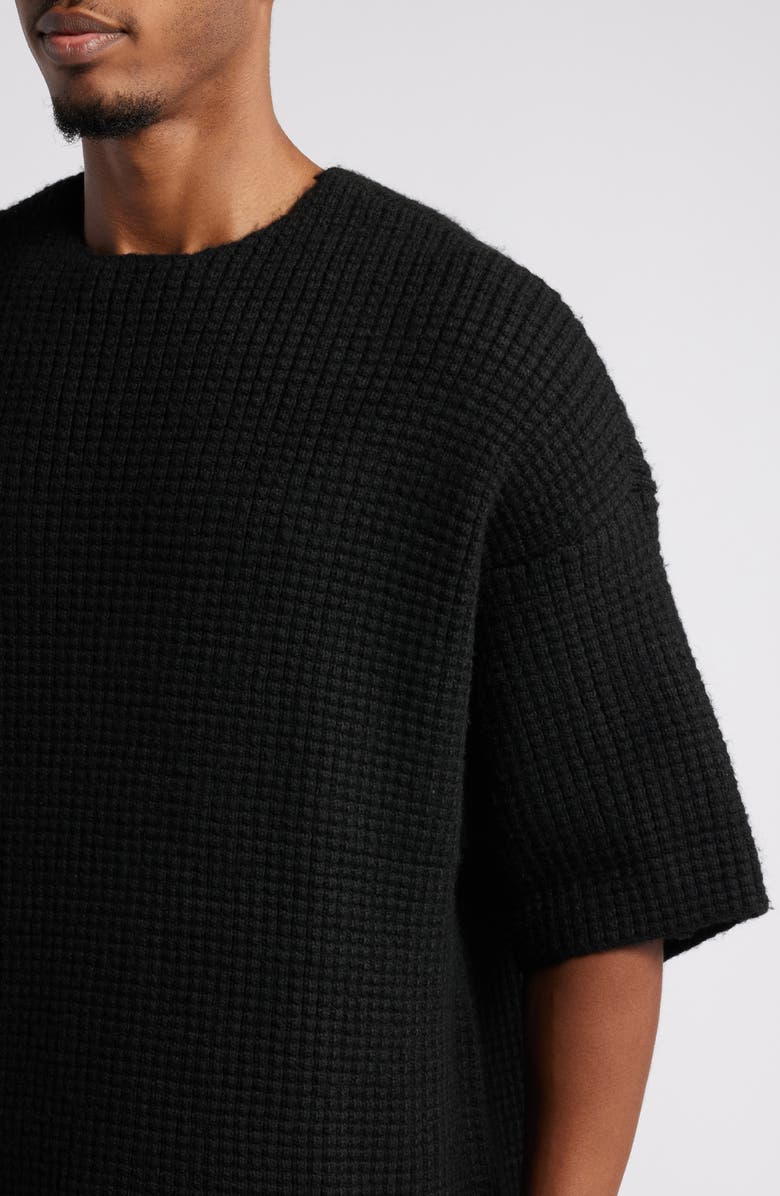 Fear of God Essentials Gender Inclusive Heavy Waffle Knit Sweater ...