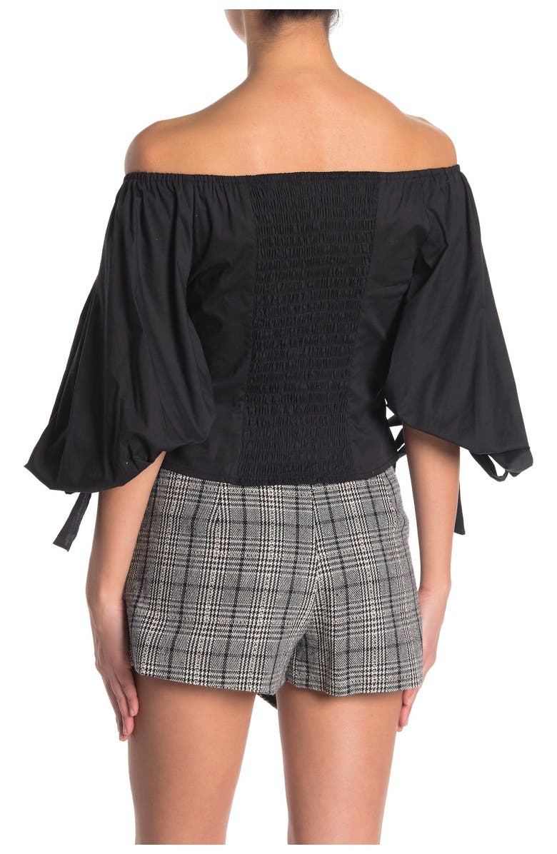 Do + Be Collection Off-the-Shoulder Bubble Sleeve Top | Nordstromrack