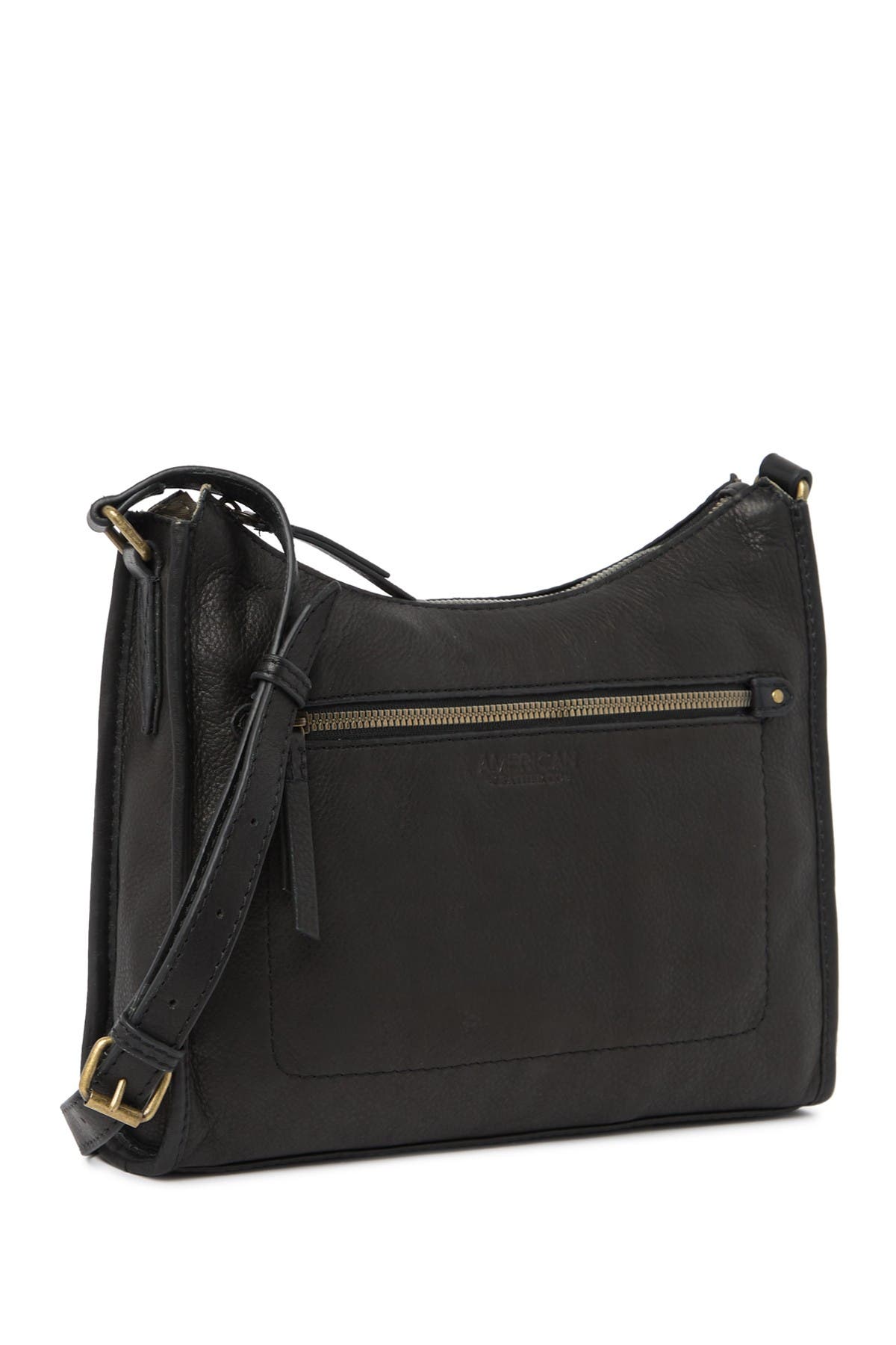 AMERICAN LEATHER CO. Chadron Smooth Leather Crossbody | Nordstromrack