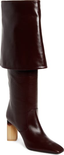 Chloé Georgia Foldover Shaft Over the Knee Boot (Women) | Nordstromrack