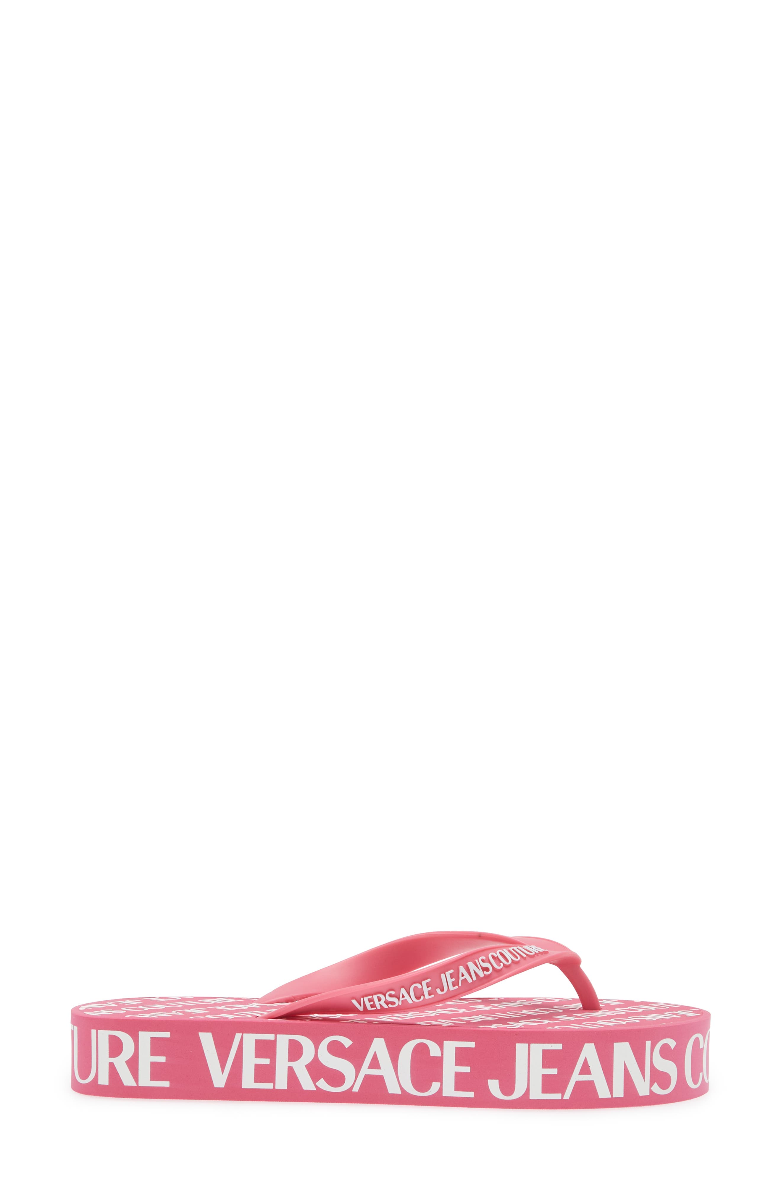Versace Jeans Logo Graphic Flip Flop Sandal (Women) | Nordstromrack