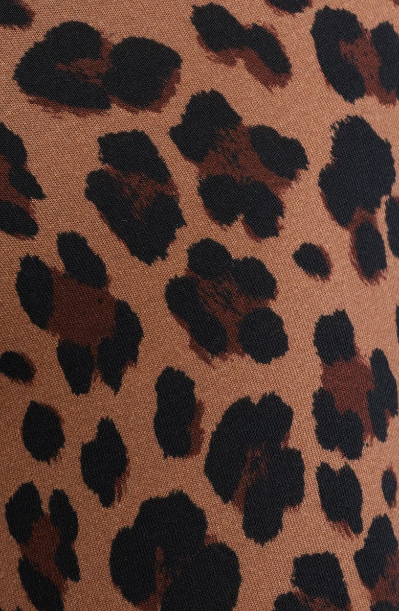 Versace Leopard Print Long Stretch Cotton Trunks | Nordstrom