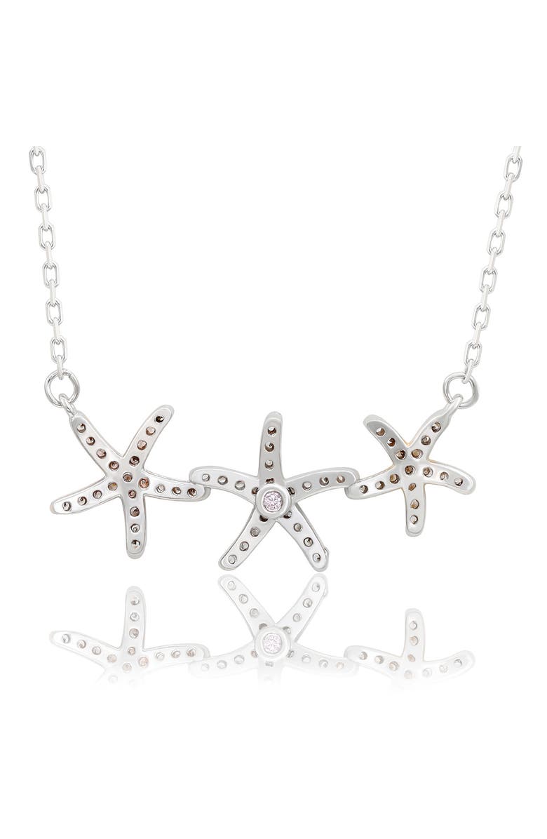 SUZY LEVIAN Tri-Tone Starfish Pendant Necklace | Nordstromrack
