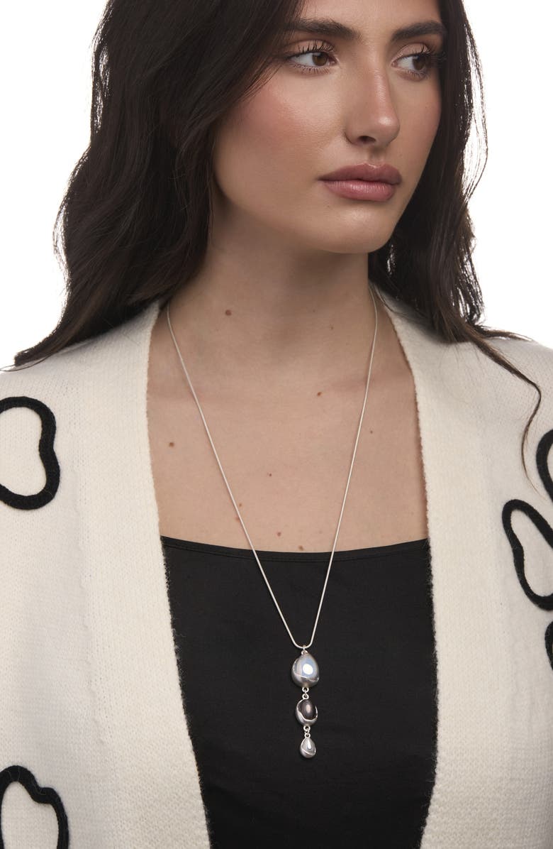 SAACHI Triple Sphere Pendant Necklace | Nordstromrack
