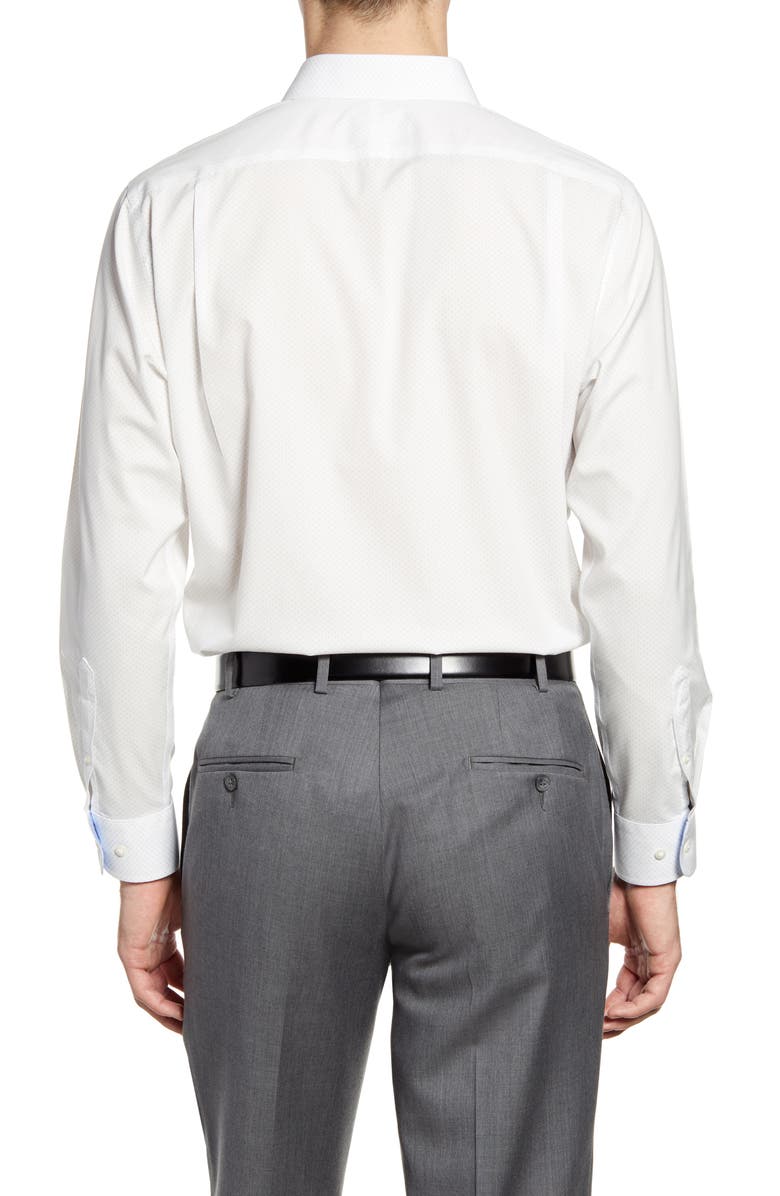 NORDSTROM MEN'S SHOP Trim Fit Non-Iron Print Dress Shirt | Nordstromrack