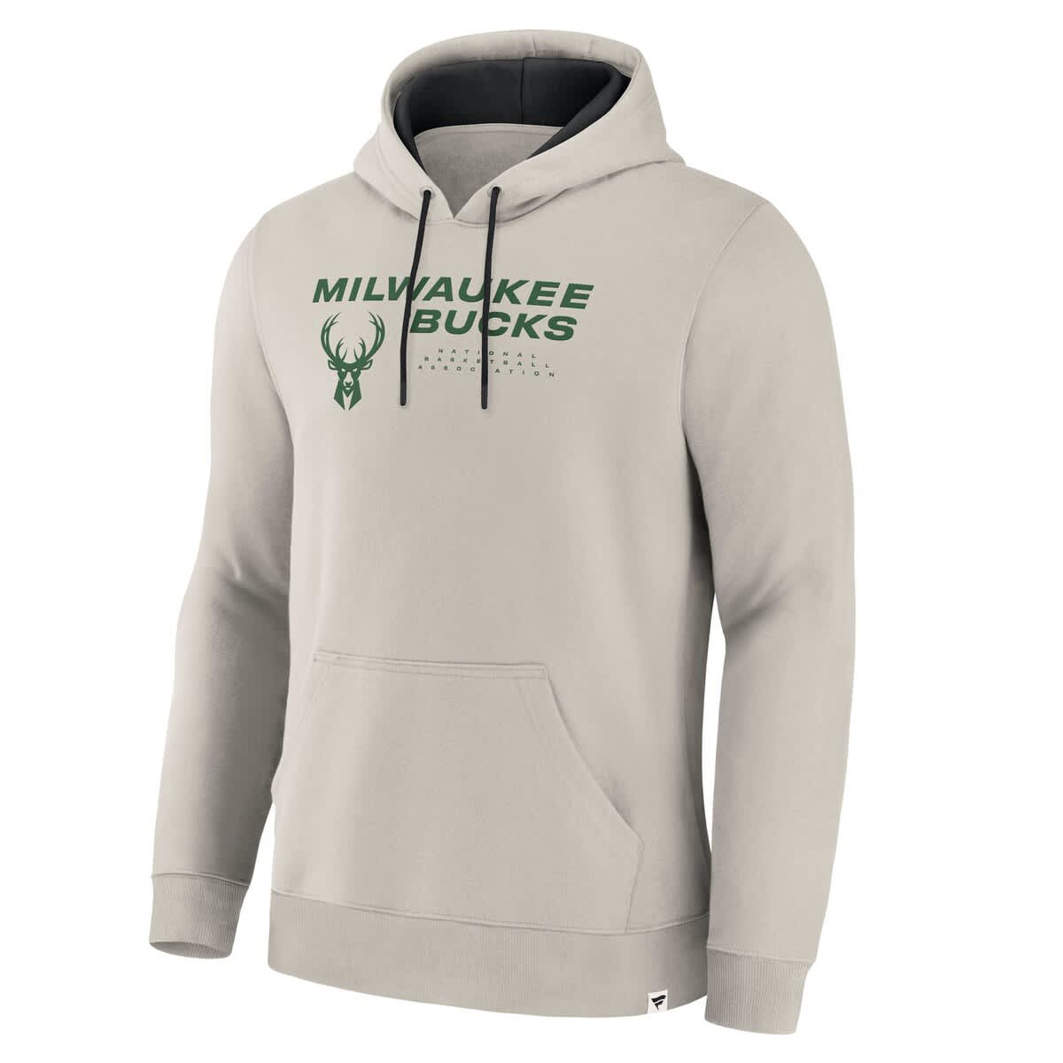 FANATICS Men's Fanatics Off White Milwaukee Bucks Crossover Collection ...