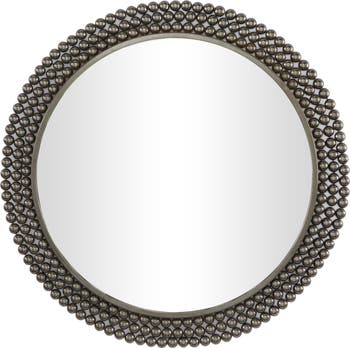 COSMO BY COSMOPOLITAN Beaded Circle Wall Mirror | Nordstromrack