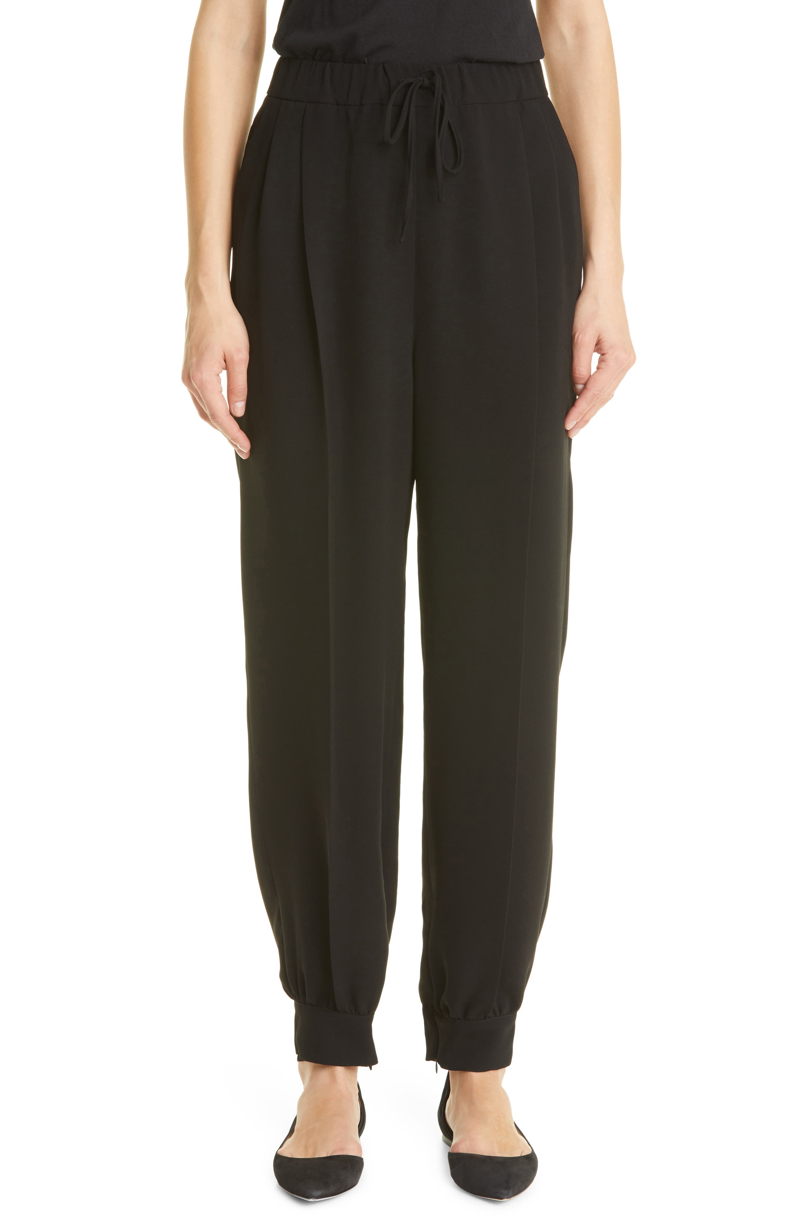 Max Mara Umico High Waist Ankle Zip Cady Pants | Nordstrom