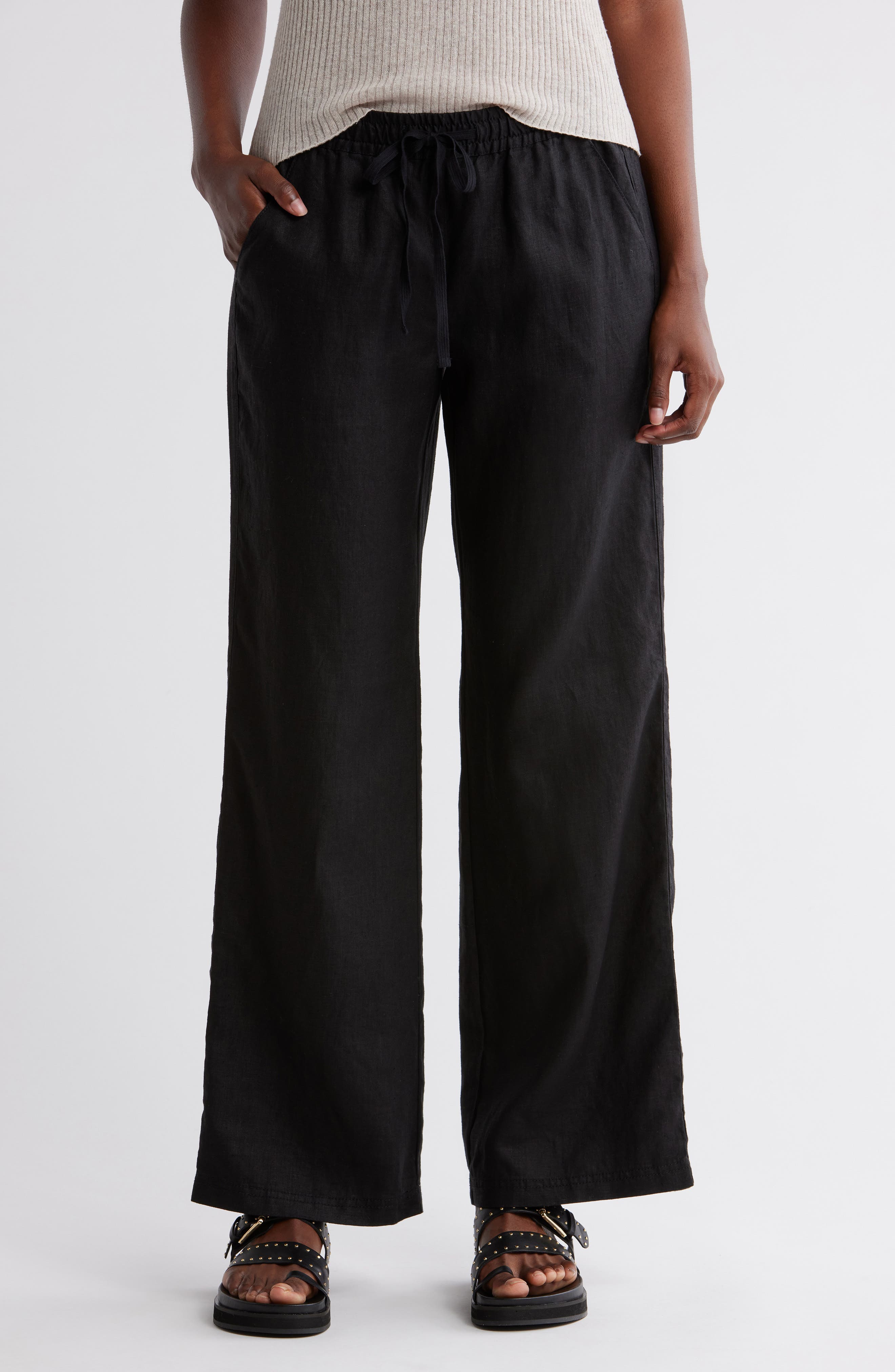 Tommy Bahama Two Palms Linen Pull-On Pants | Nordstromrack