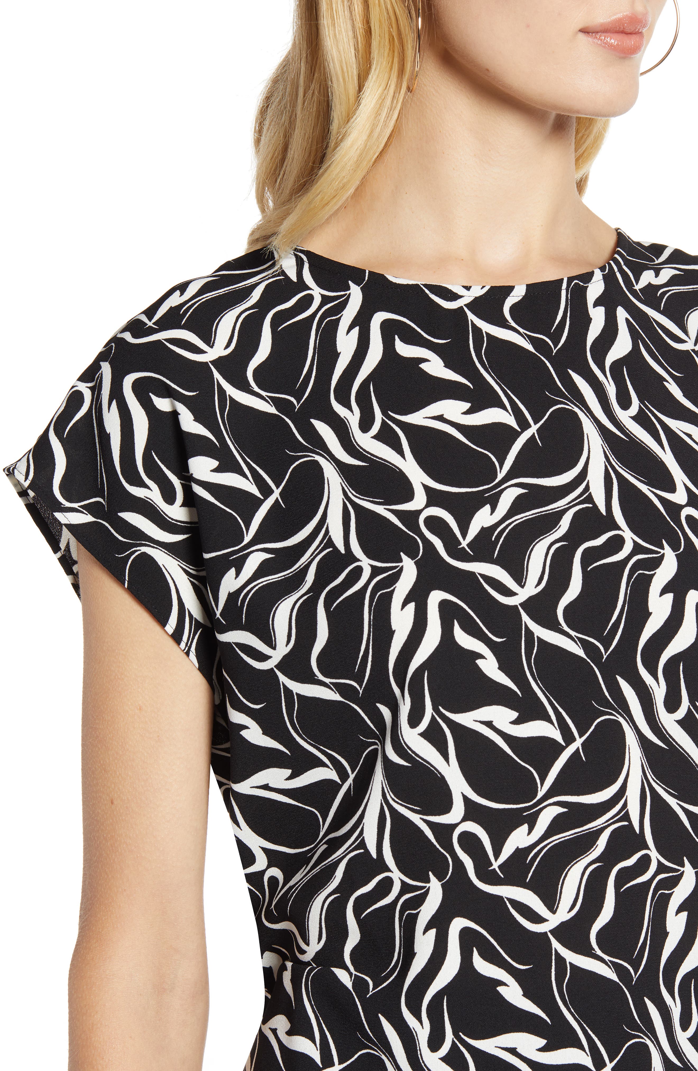 Halogen® Cap Sleeve Blouse | Nordstrom