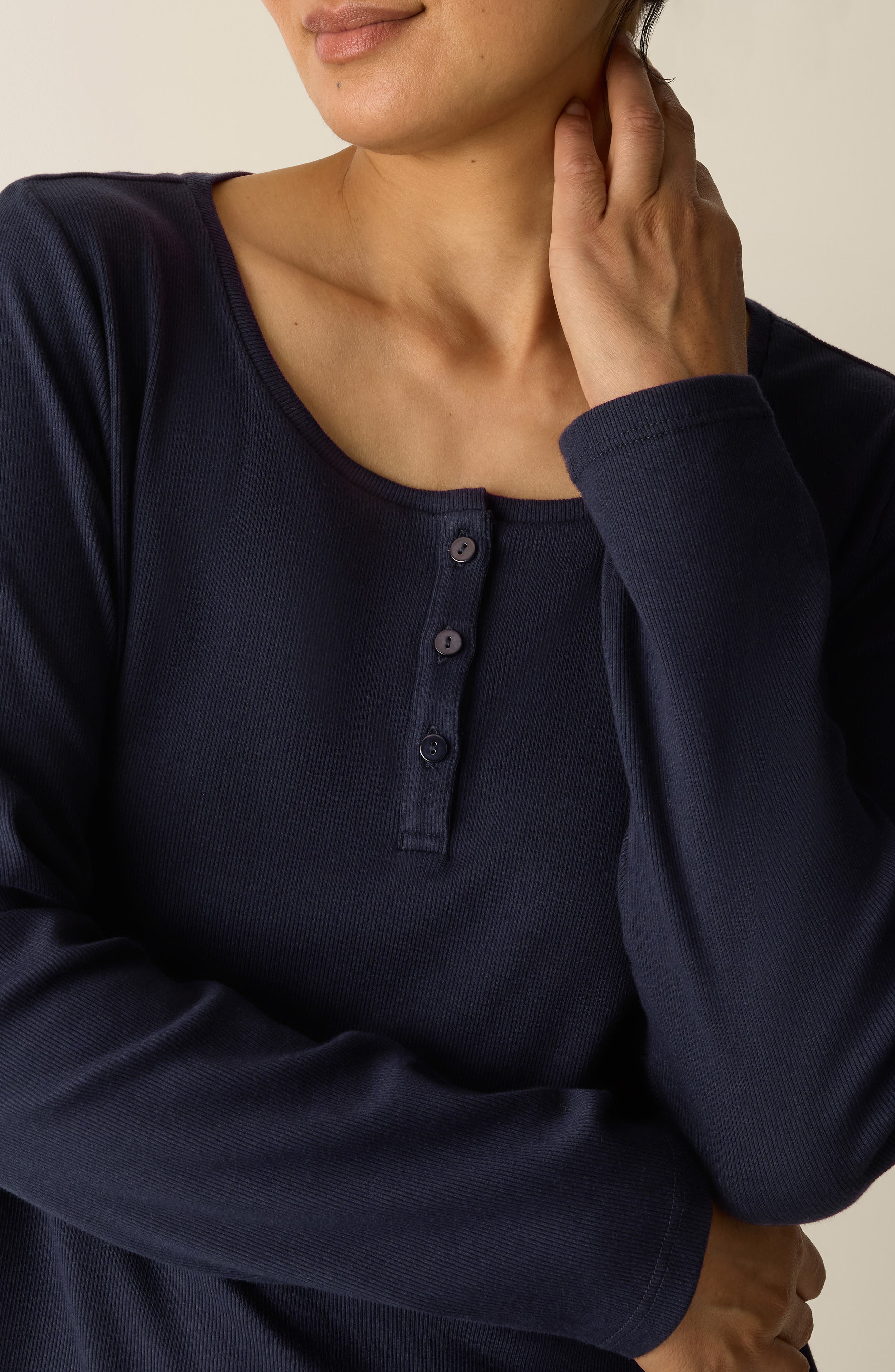 Organic Cotton Wide Leg Lounge Pants (Women) | Nordstrom