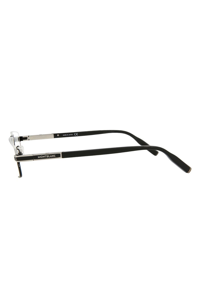 Montblanc 55mm Bottom Half-Rim Optical Glasses | Nordstromrack