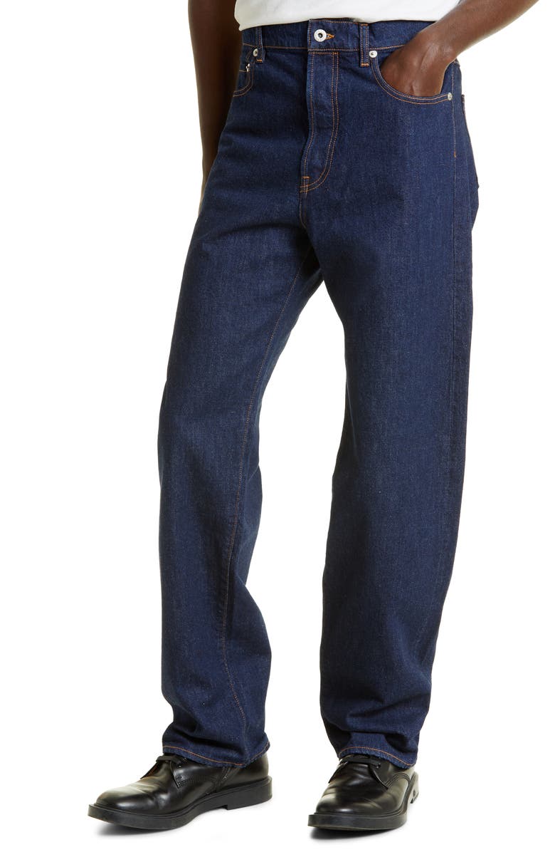 KENZO Asagao Straight Leg Jeans | Nordstromrack