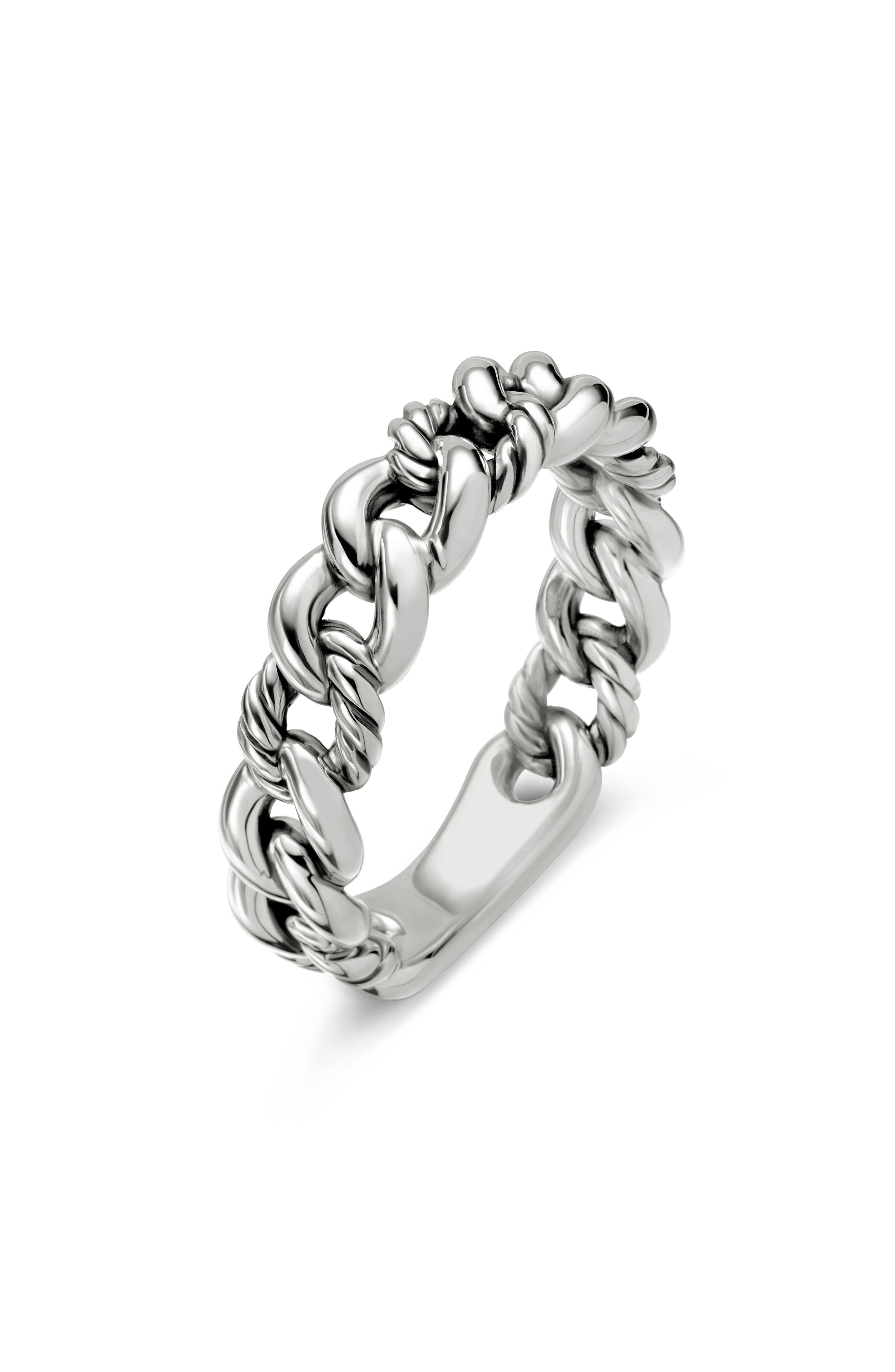 David Yurman Belmont Curb Link Narrow Ring | Nordstrom