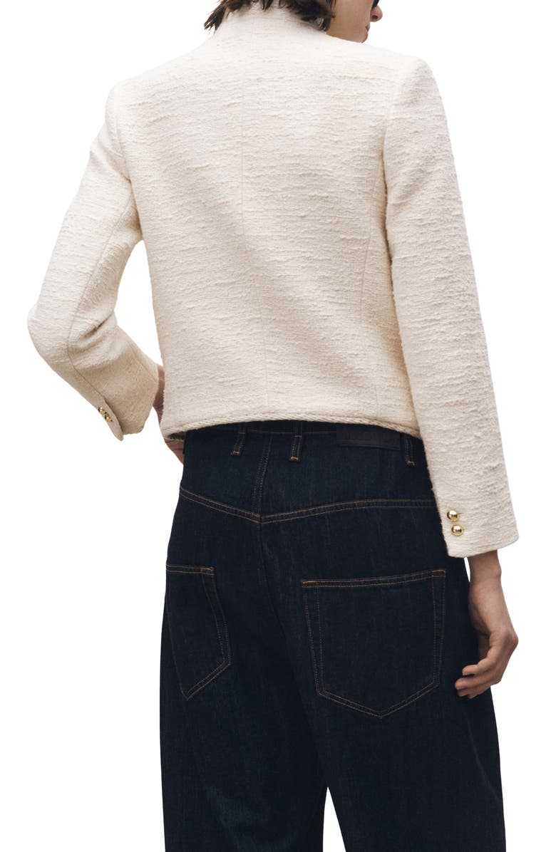 MANGO Tweed Jacket | Nordstrom