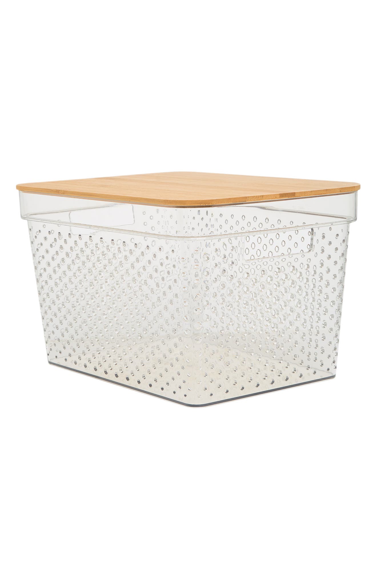 Gourmet Home Products Heritage Perforated Plastic Storage Box ...