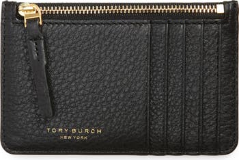 Tory Burch Perry Zip Leather Card Case | Nordstrom