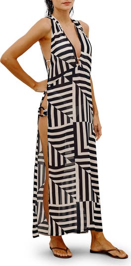 ViX Paula Hermanny Sully Geo Cover-Up Dress | Nordstrom
