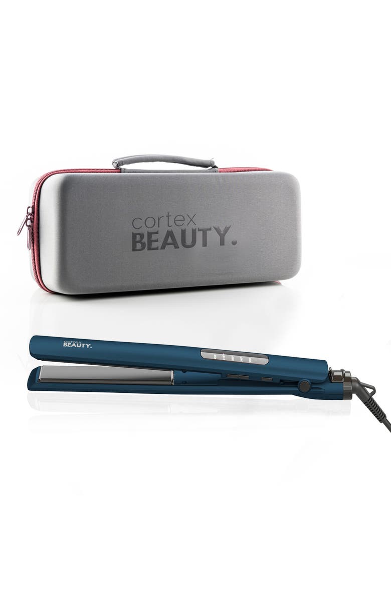 CORTEX BEAUTY 1-Inch Digital Ultra Slim Flat Iron + Travel Case ...