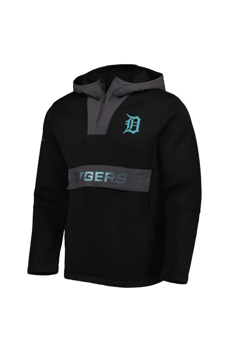 LEVELWEAR Men's Levelwear Black Detroit Tigers Ruckus Quarter-Zip ...
