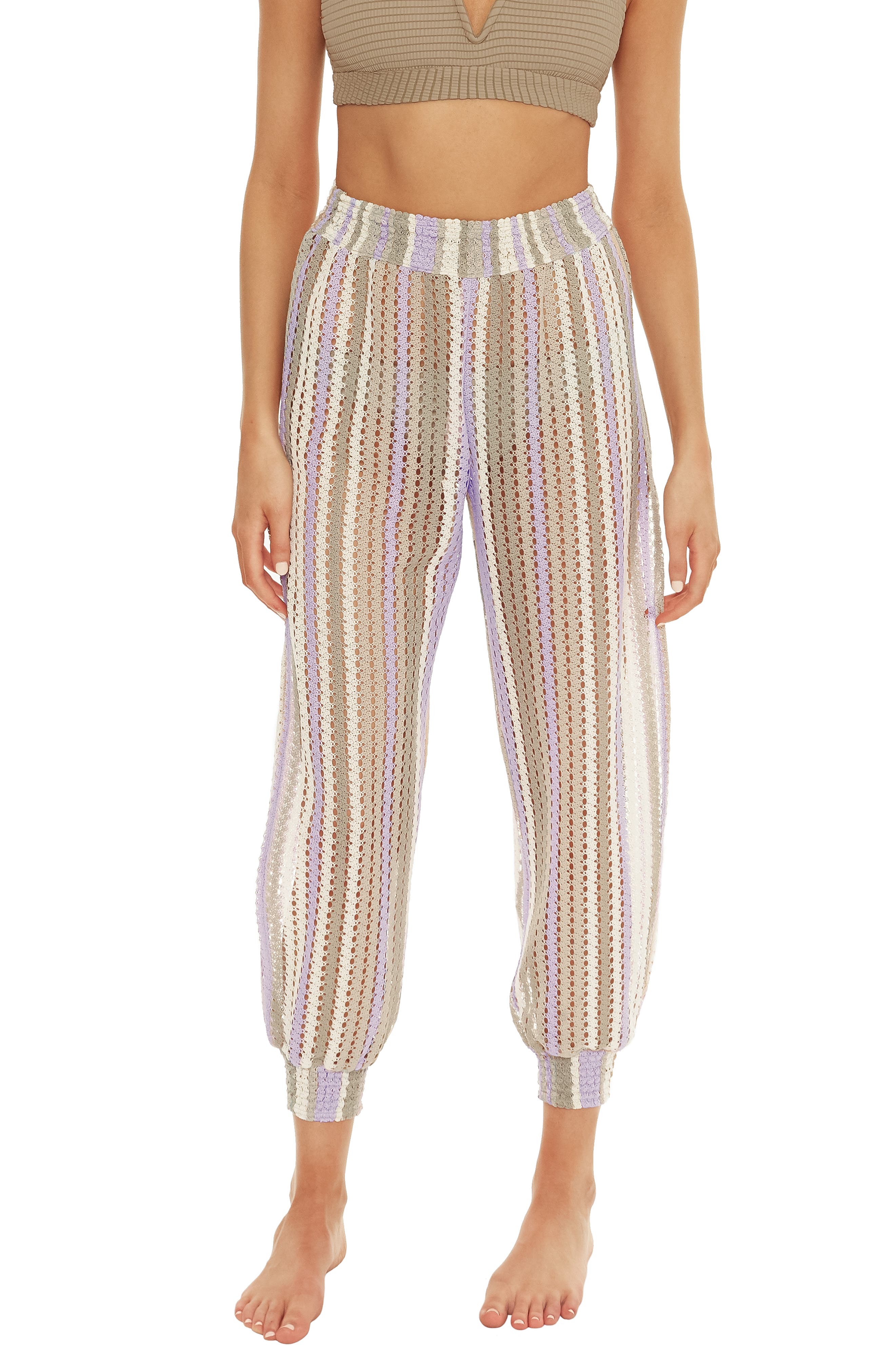 Isabella Rose Toulouse Stripe Cover-Up Pants | Nordstromrack