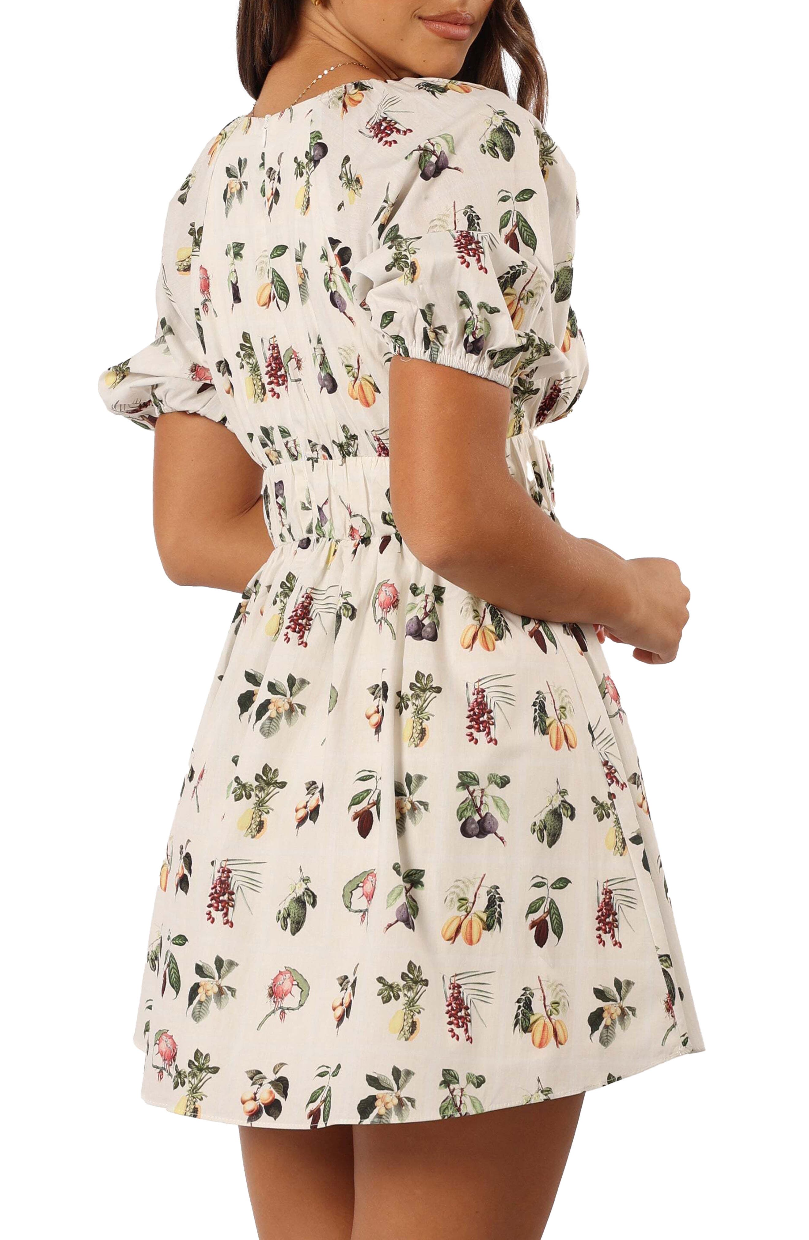 Leanna Floral Tiered Minidress (Women) | Nordstromrack
