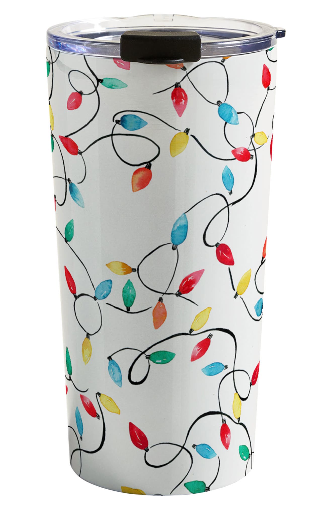 Deny Designs Ninola Design Christmas Lights Travel Mug | Nordstromrack