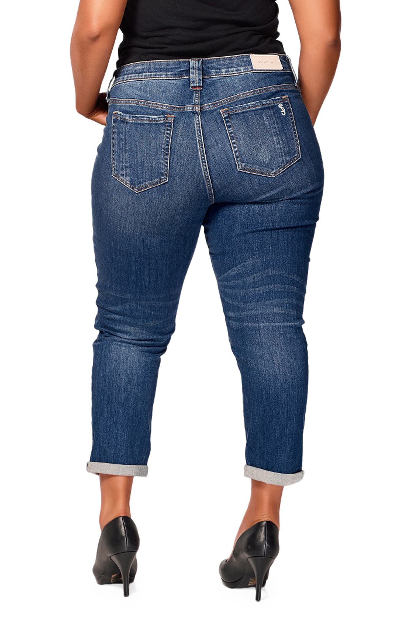SLINK Jeans High Waist Straight Leg Boyfriend Jeans | Nordstromrack