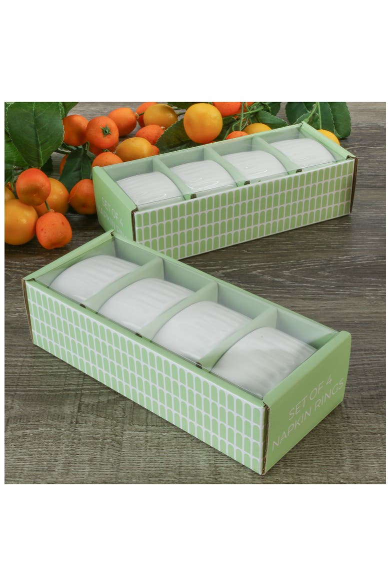 Colonnade Set of 8 Napkin Rings | Nordstromrack