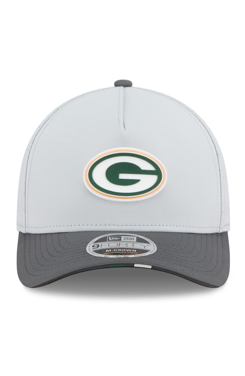 New Era Men's New Era Gray/Graphite Green Bay Packers 2025 NFL Training ...