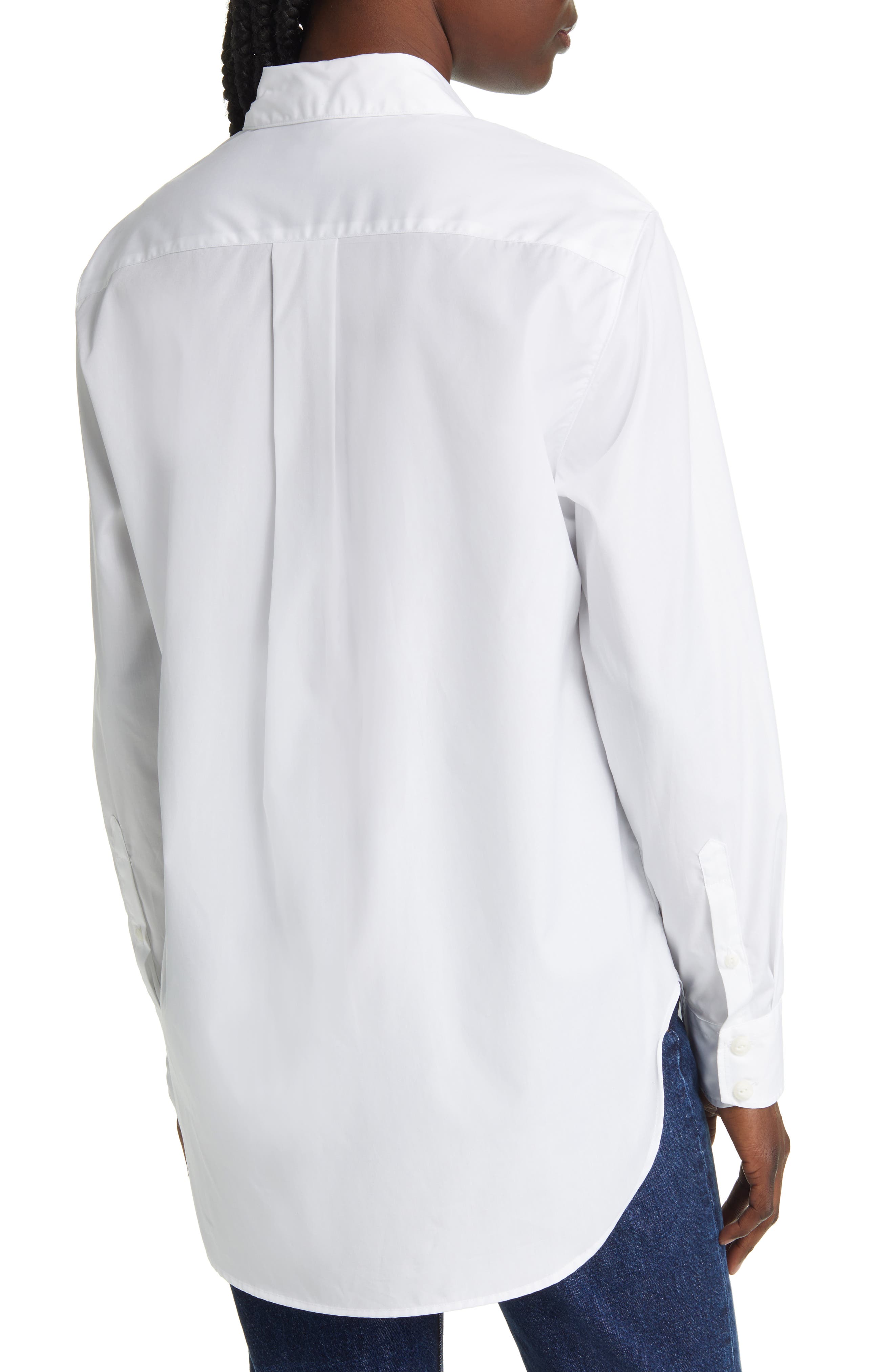 rag & bone ICONS Maxine Cotton Poplin Button-Up Shirt | Nordstromrack