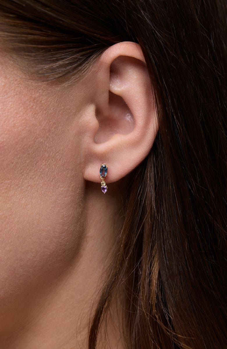 Bony Levy 14K Yellow Gold Semiprecious Stone Drop Earrings | Nordstromrack