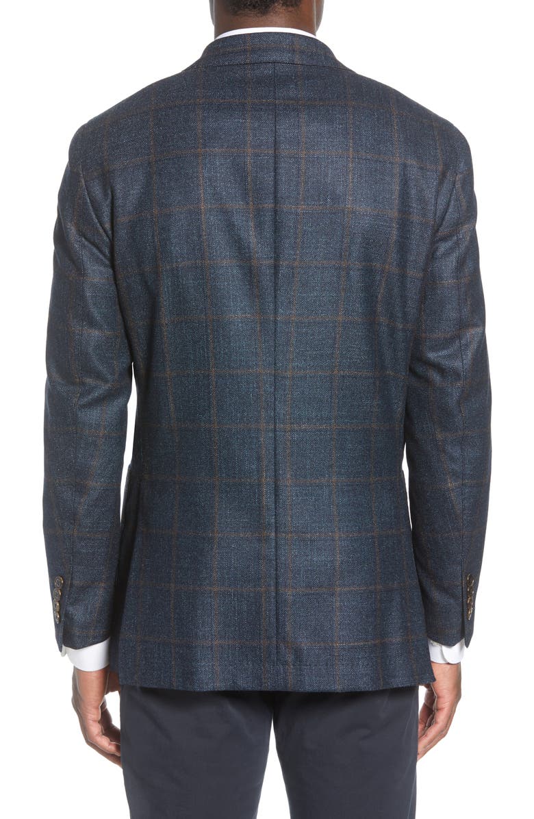 Peter Millar Collection Wellington Classic Fit Windowpane Check Sport ...