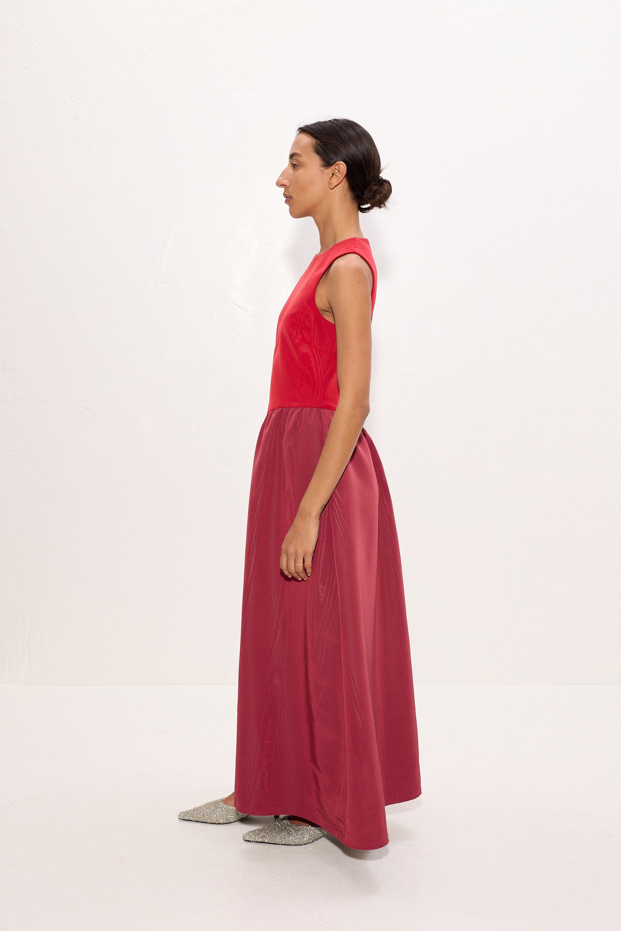 SIMONMILLER Laurel Moire Midi Dress (Women) | Nordstrom