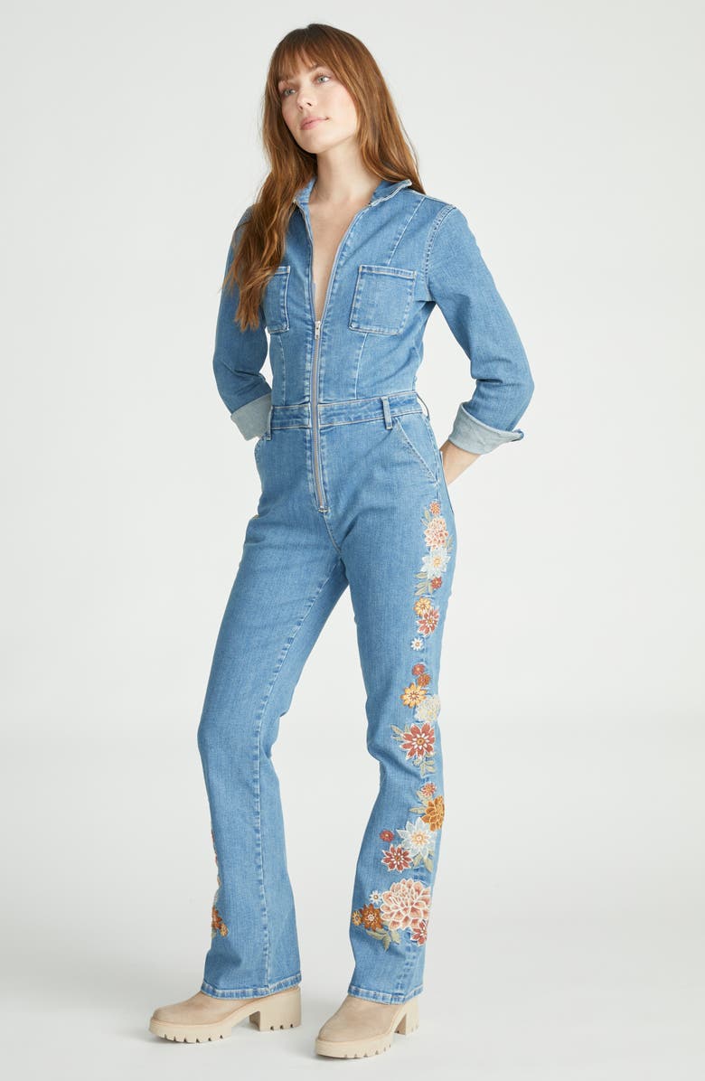 Driftwood Neptune Floral Embroidered Jumpsuit | Nordstromrack