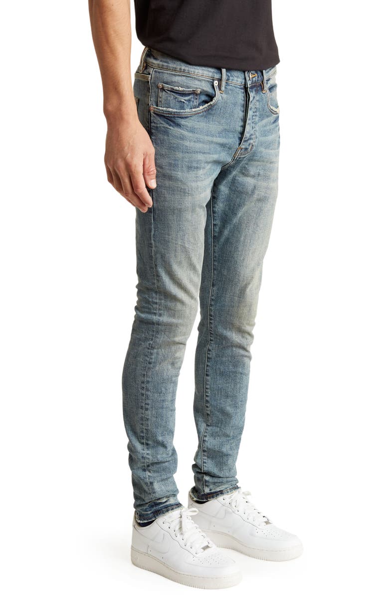 PURPLE BRAND Vintage Quartz Distressed Slim Stretch Jeans | Nordstromrack