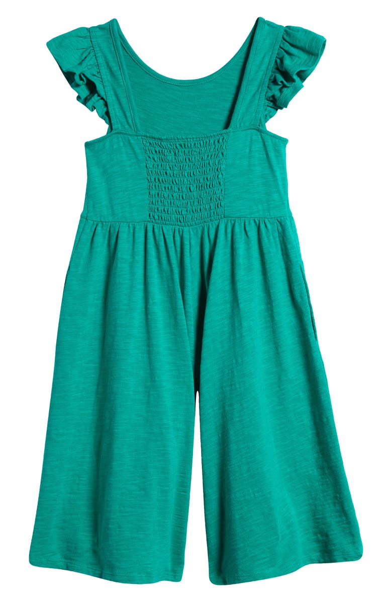 Tucker + Tate Kids' Flutter Sleeve Cotton Romper | Nordstromrack