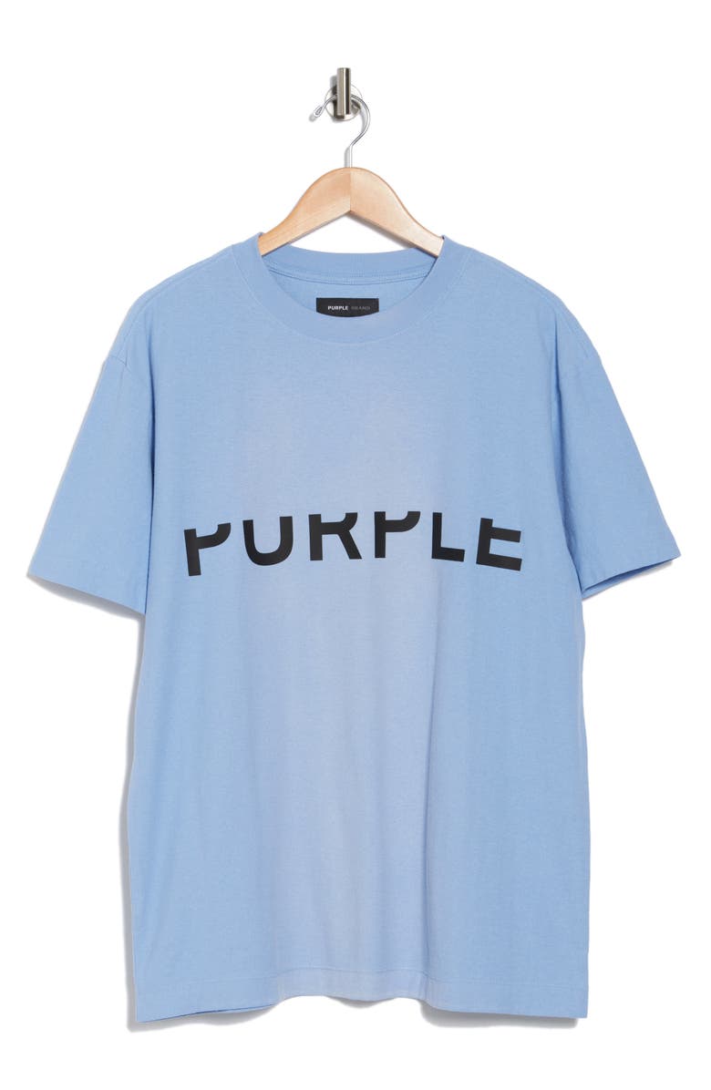 PURPLE BRAND Textured Logo Graphic T-Shirt | Nordstromrack
